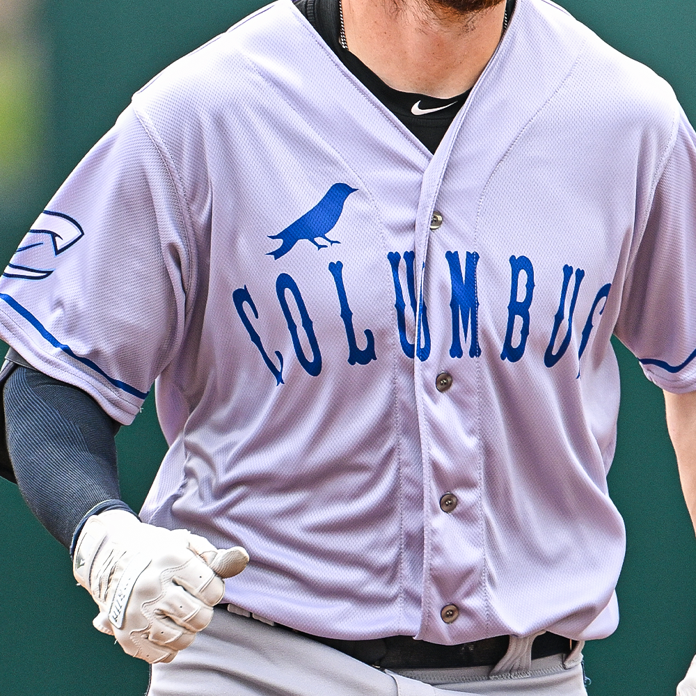 Columbus Clippers Blue Birds Game Worn Jerseys – Columbus Clippers ...