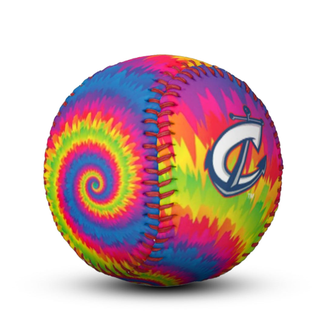 Columbus Clippers B More Sports Tie-dye Baseball – Columbus Clippers ...