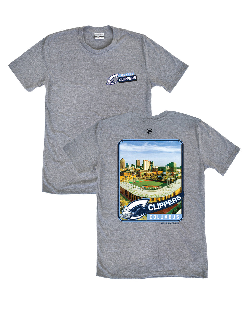 Columbus Clippers Baseball Card Tee – Columbus Clippers Official Store